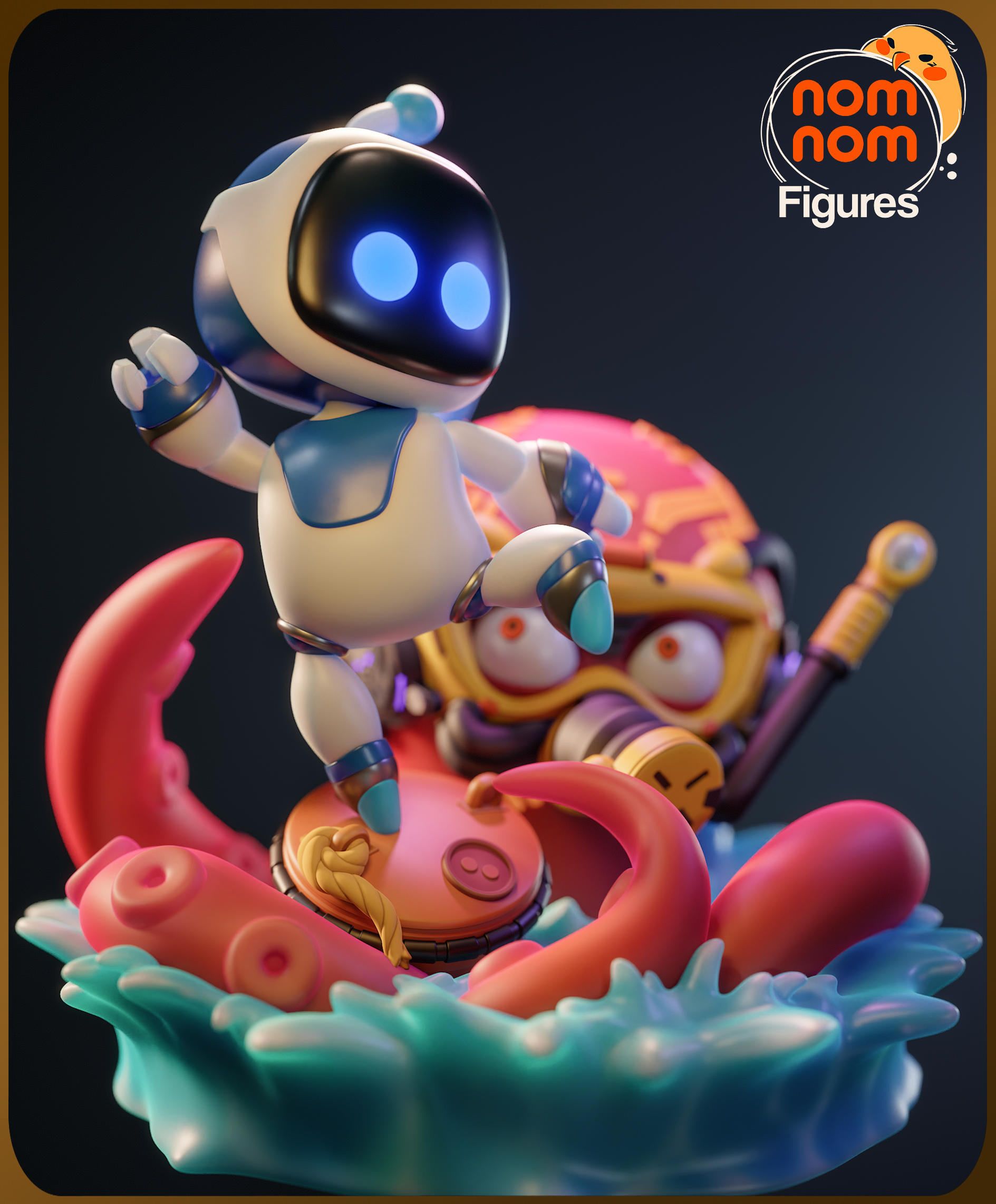 Chibi AstroBot – Minicha Studios